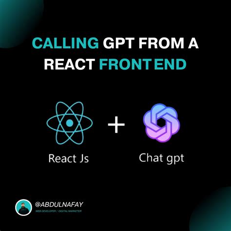 React Gpt Webdev Abdul Nafay