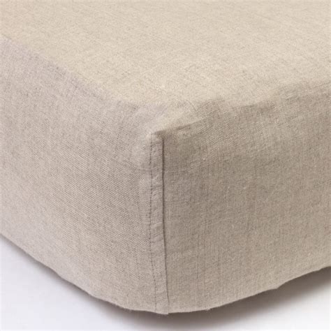 Box Spring Cover Linen Natural Amity Home