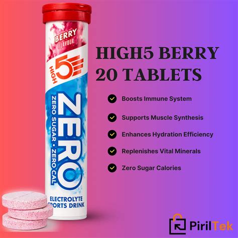 Electrolytes Tablets Bundle 1 X 20 Berry Electrolyte Tablets 1 X 20