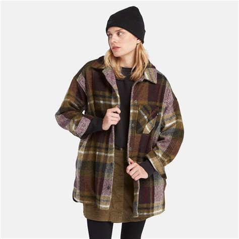 Timberland Womens Woven Jacket75polyester 25woollining100cotton