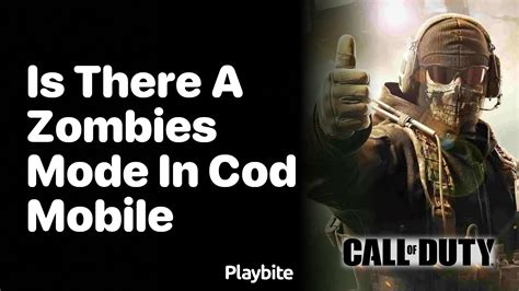 Is There A Zombies Mode In Cod Mobile Playbite