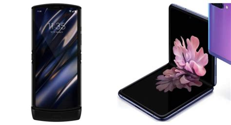 Comparison Motorola Razr Vs Samsung Galaxy Z Flip