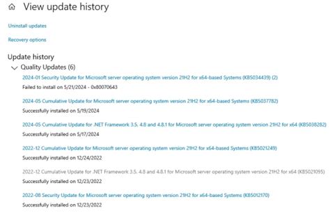 Failed Windows Update Entry Need To Remove From The Update Page