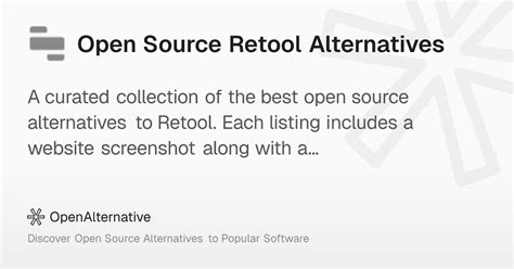 10 Best Open Source Retool Alternatives 2025