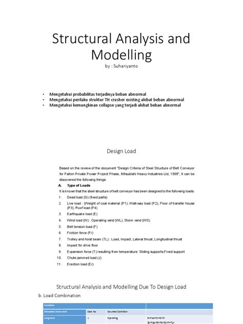Structural Analysis And Modelling Download Free Pdf Structural Load