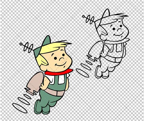 Elroy Jetson The Jetsons Svg Dxf Eps Png Svgshopart