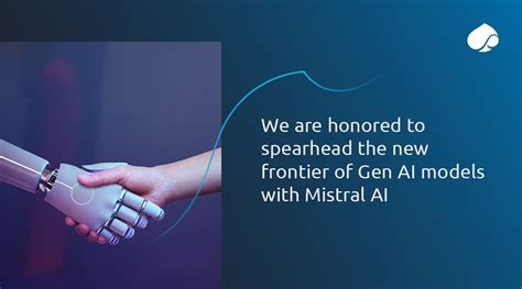 Generativeai A Partnership With Mistralai Poulami Datta Posted On