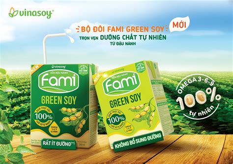 Vinasoy Ra Mắt Sản Phẩm Mới Fami Green Soy Báo Phụ Nữ