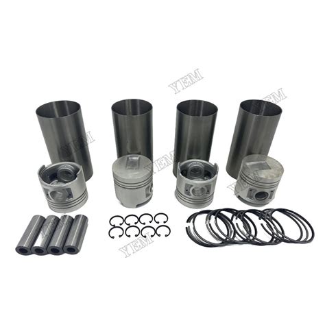 Cylinder Liner Kit Piston With Ring Bush For Mitsubishi S4q2 Engine