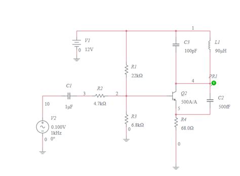 Frequency Modulation Circuit Diagram Using Multisim