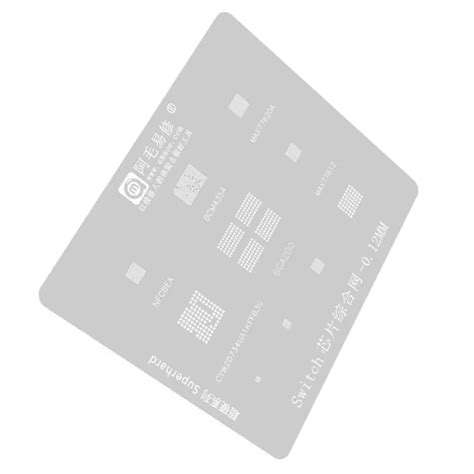 Modello Stencil Ribaltamento Chip Ic Bga200nfcbea Per Nintendo Switch