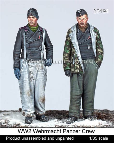 Ww2 Wehrmacht Panzer Crew