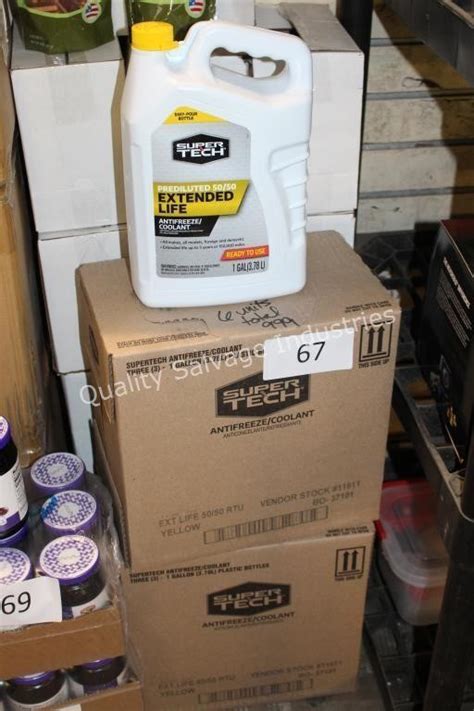 2 3ct 1g Supertech Antifreeze Coolant Live And Online Auctions On