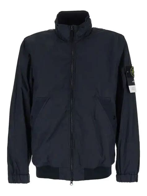 Stone Island Crinkle Reps Ny Jacket Blue 31 Off Editorialist