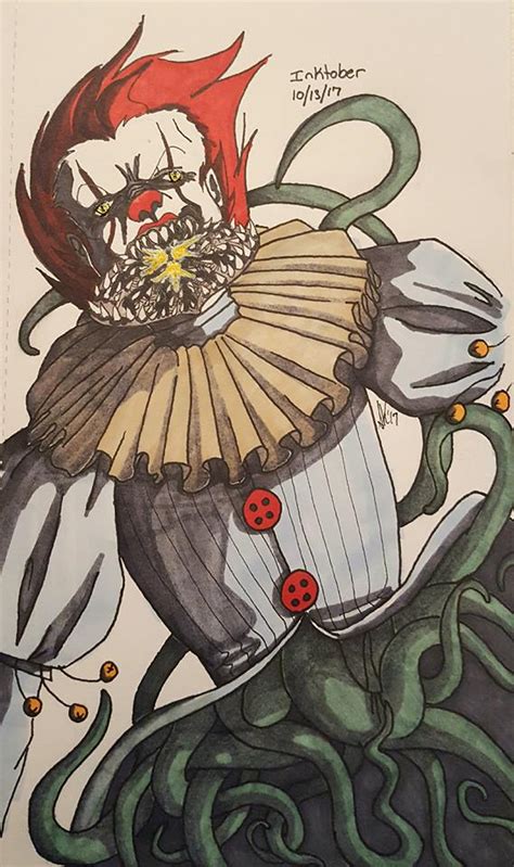Got Another Pennywiseit Fanart For Ya Guys Rstephenking