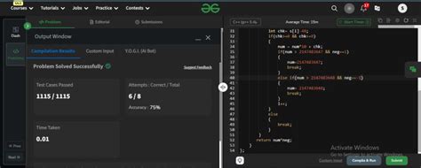 Sunidhi Singh On Linkedin Gfg160 Geekstreak2024 Coding Problemsolving