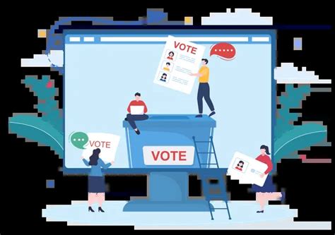 Online Voting Illustration Free Download Politics Illustrations