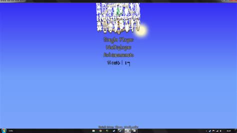 Weird Main Menu Bug Since I Switched Pcs Rterraria