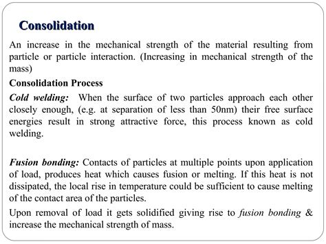 Physics Of Tablet Compression Ppt Physics Science