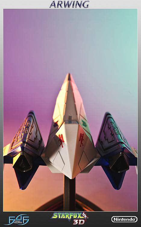 Star Fox Arwing Statue