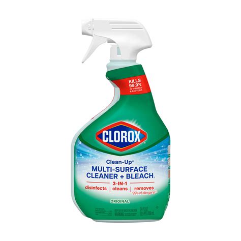 Buy Clorox Clean Up Multi Surface Cleaner With Bleach 24 Fl Oz Spray