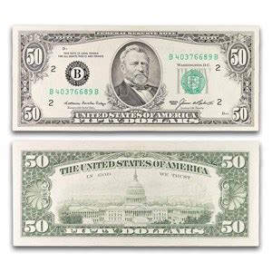 1985 B New York 50 Frn Cu Fr 2122 B