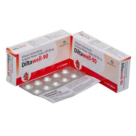 Diltiazem Tablets 90 Mg At Rs 100box In Surat Id 2852156063330
