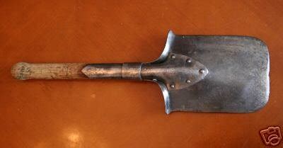 Rear Authentic Ww1 Trench Shovel 1907 Mint Condition 29329898