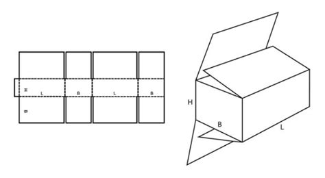 Fefco 0203 Box Layout Used In The Experiment 4 Download Scientific