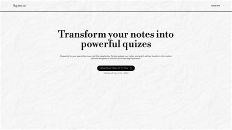 Sapien Ai Convert Notes To Custom Quizzes For Better Learning Tyyai