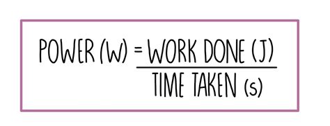 Work And Power Gcse — The Science Sauce