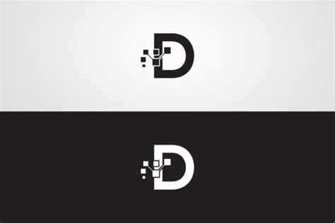 D Logo Design And Creative D Tech Logo Graphic By Tmkhan · Creative Fabrica