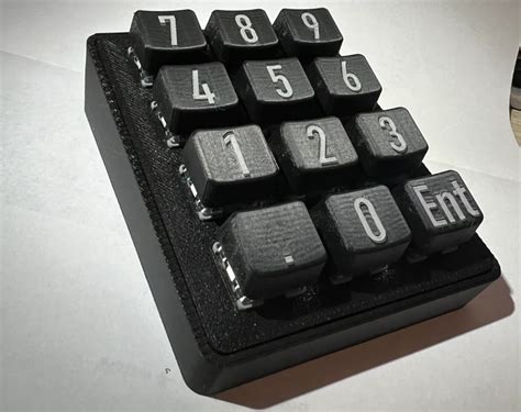 Clavier Numérique à 12 Touches Par Damfrey69 Makerworld Téléchargez Des Modèles 3d Gratuits