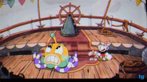 Cuphead Jelly The Octopus With The Airship Music Youtube