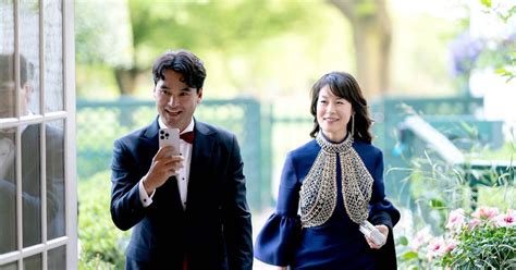 한미 정상 국빈 만찬 참석하는 박찬호 부부