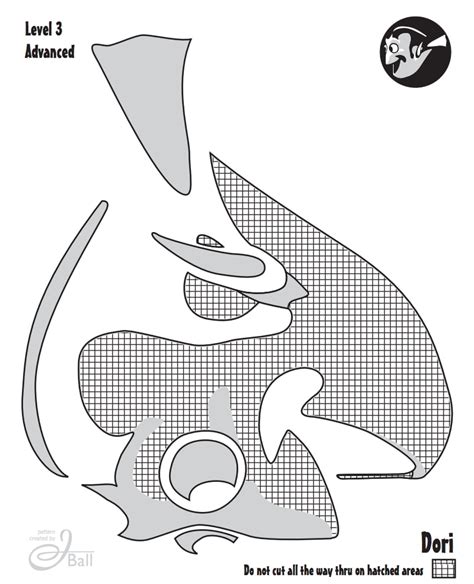 Finding Nemo Stencil