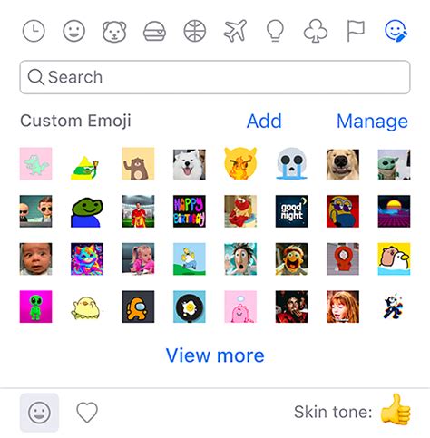 Using Chat Custom Emojis