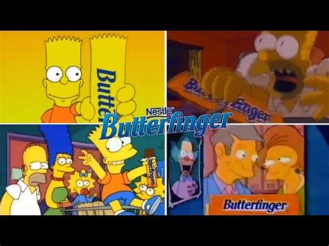 Only The Best The Simpsons Butterfinger Funny Tv Classic Commercials
