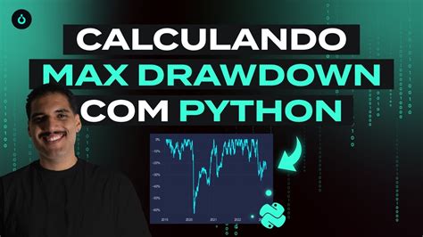 Como Calcular O Drawdown Máximo De Qualquer Ação Com Python Tutorial