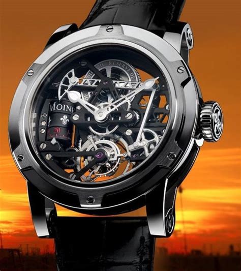 Мужские часы White Gold Black Gold Derrick Tourbillon купить в