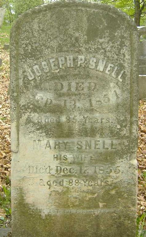 Anna Maria “mary” Snell Snell 1768 1855 Find A Grave Memorial