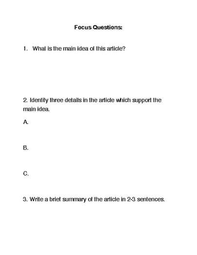 The Collapse Of An Ecosystem Pdf By The Common Core Marketplace Tpt