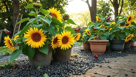 Growing Black Oil Sunflower Seeds In Pots Complete Guide