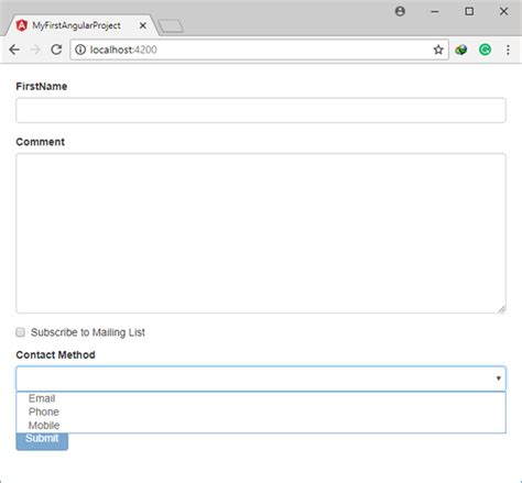 Angular Template Driven Forms Part Seven