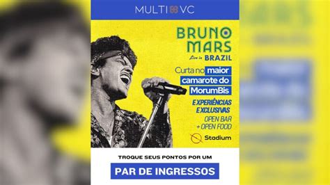 Jundiaíshopping Oferece Camarote Para Show De Bruno Mars