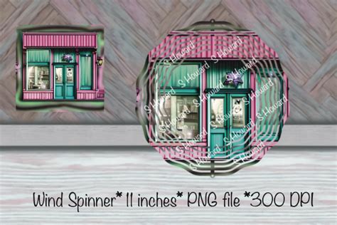 Storefront Cafe Wind Spinner Png File Graphic By Ruthlesskrooz