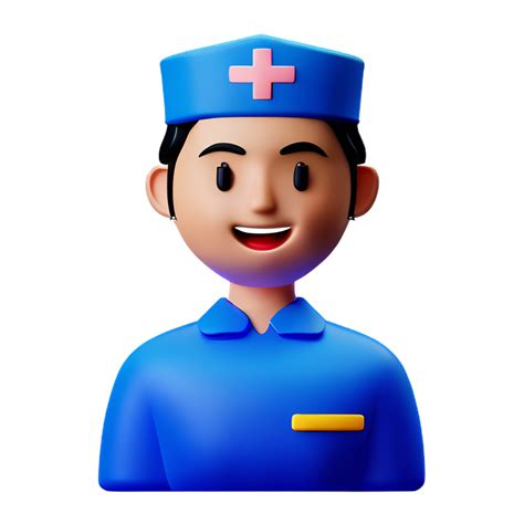 Nurse 3d Rendering Icon Illustration 28577966 Png