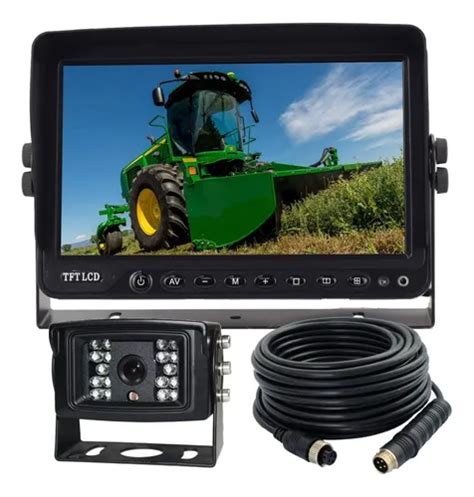 Sistema De Câmera De Backup De Visão Traseira Reversa Wired Parcelamento Sem Juros