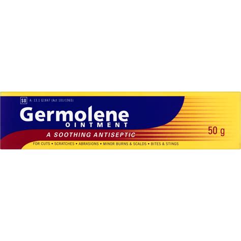 Germolene Soothing Antiseptic Ointment 50g Antiseptics