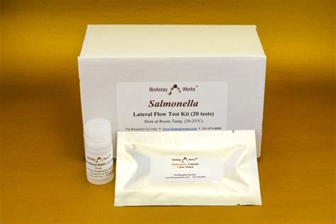 Salmonella Rapid Detection Kit 20 Tests Bioassay Works Llc